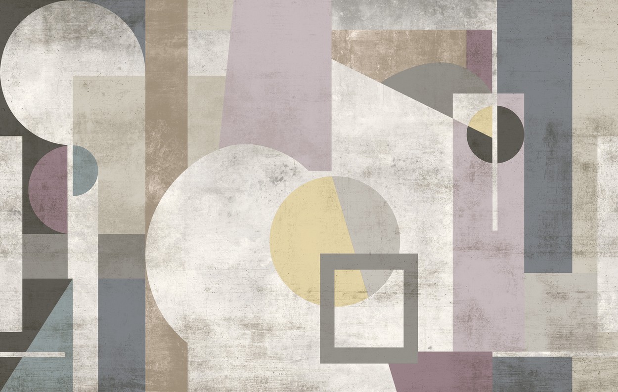 GEOMETRICA DUE | Tappezzeria parete su misura